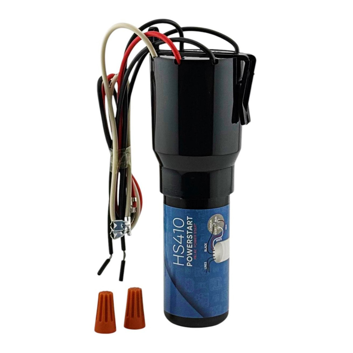 POWER START RELAY 1/4 to 1/3 HP 120V