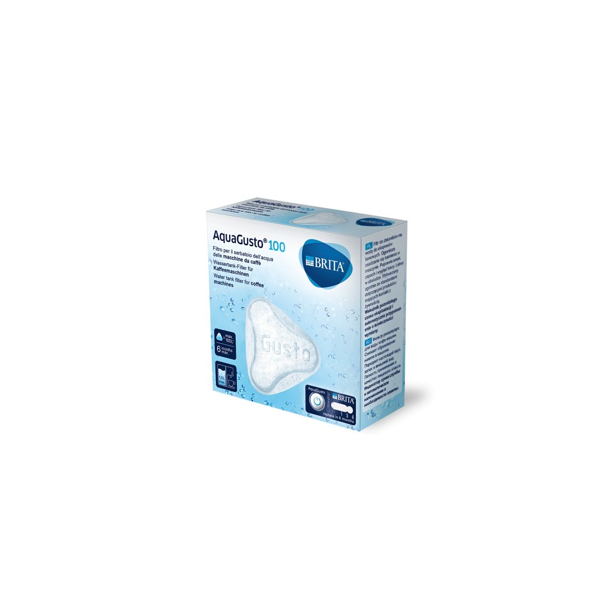 Brita Aqua Gusto 250Ltr Tank Filter For Coffee Machines