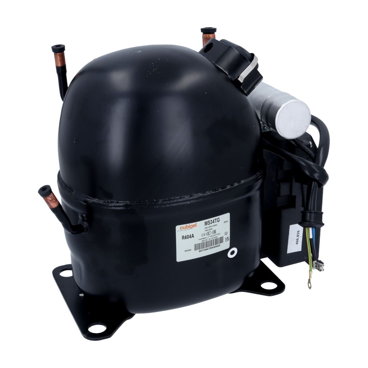 COMPRESSOR CUBIGEL MS34TG-T 220/240V 50/60Hz 404A