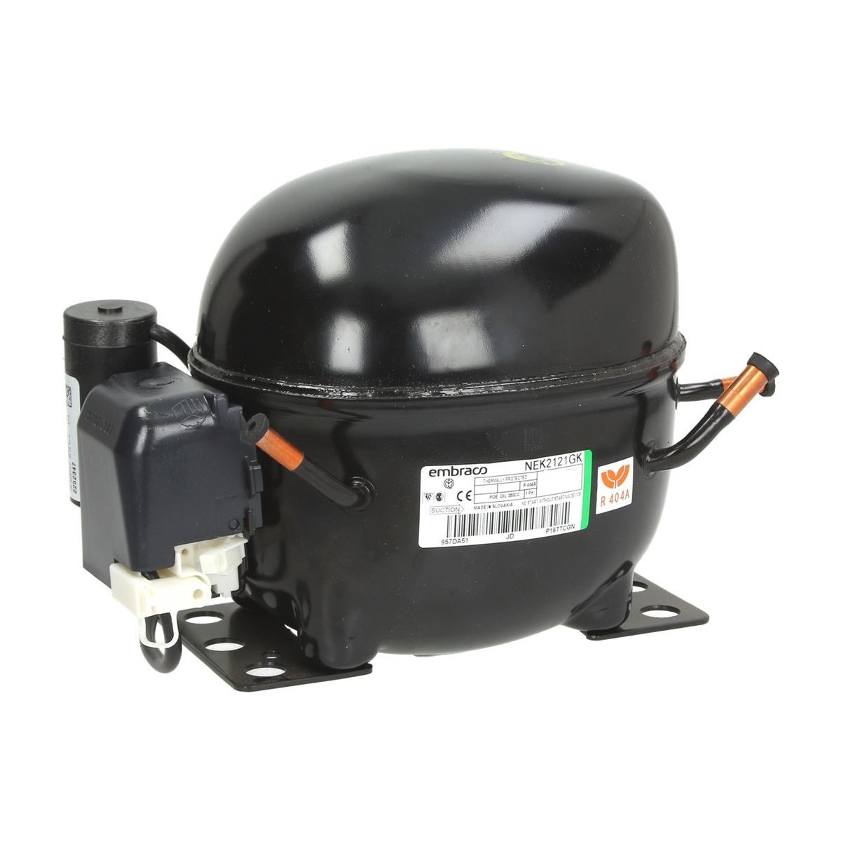 EMBRACO COMPRESSOR NEK2121GK R404A 115V 60Hz
